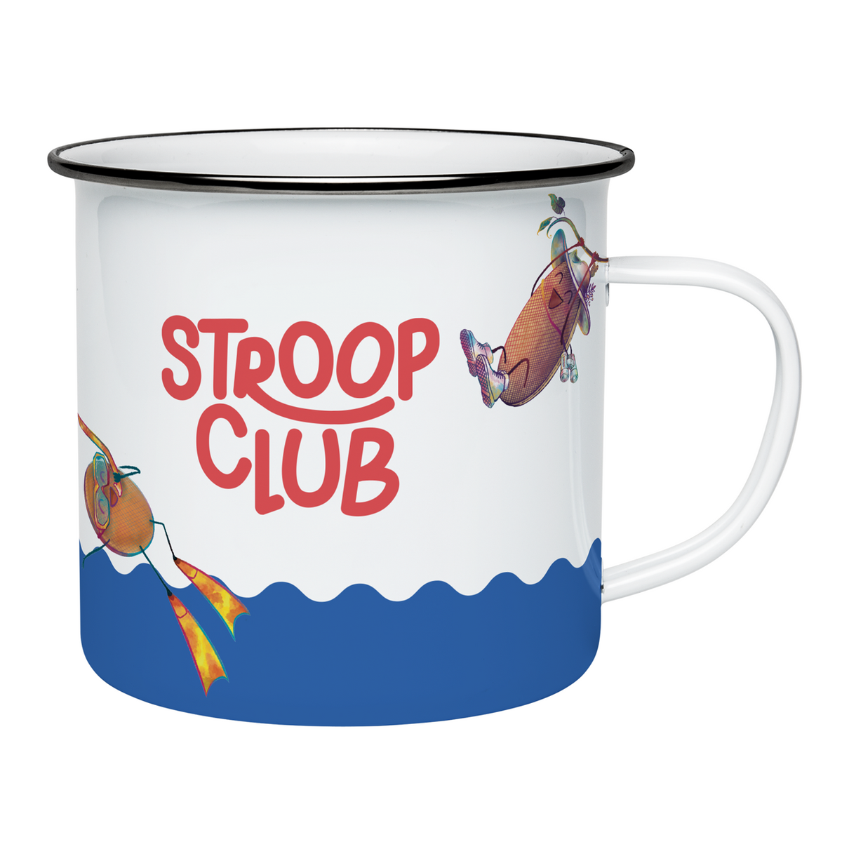 Enamel Stroopie Mug – The Stroopclub Stroopwafels & Syrups